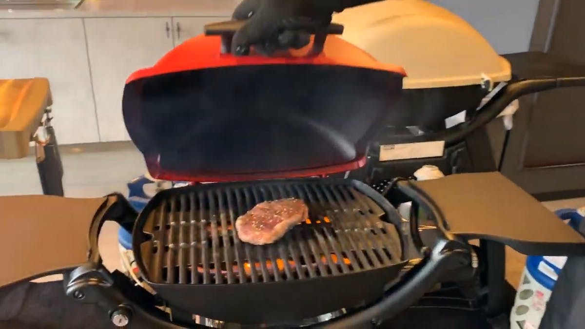 Weber® Q 1250（キャンプQ）ガスグリルを使って、おいしいステーキを作ろう！ | ブログ