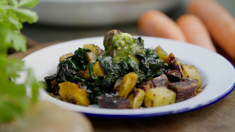 Ground Provisions with Spiced Butter - by Andi Oliver | Vegetarian ...