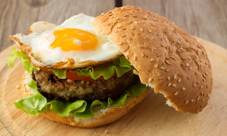 Gaucho Burgers with Fried Eggs and Chimichurri | Red Meat Recipes