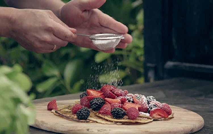 Amerikanske pandekager | Drinks & Desserter | Weber Opskrifter